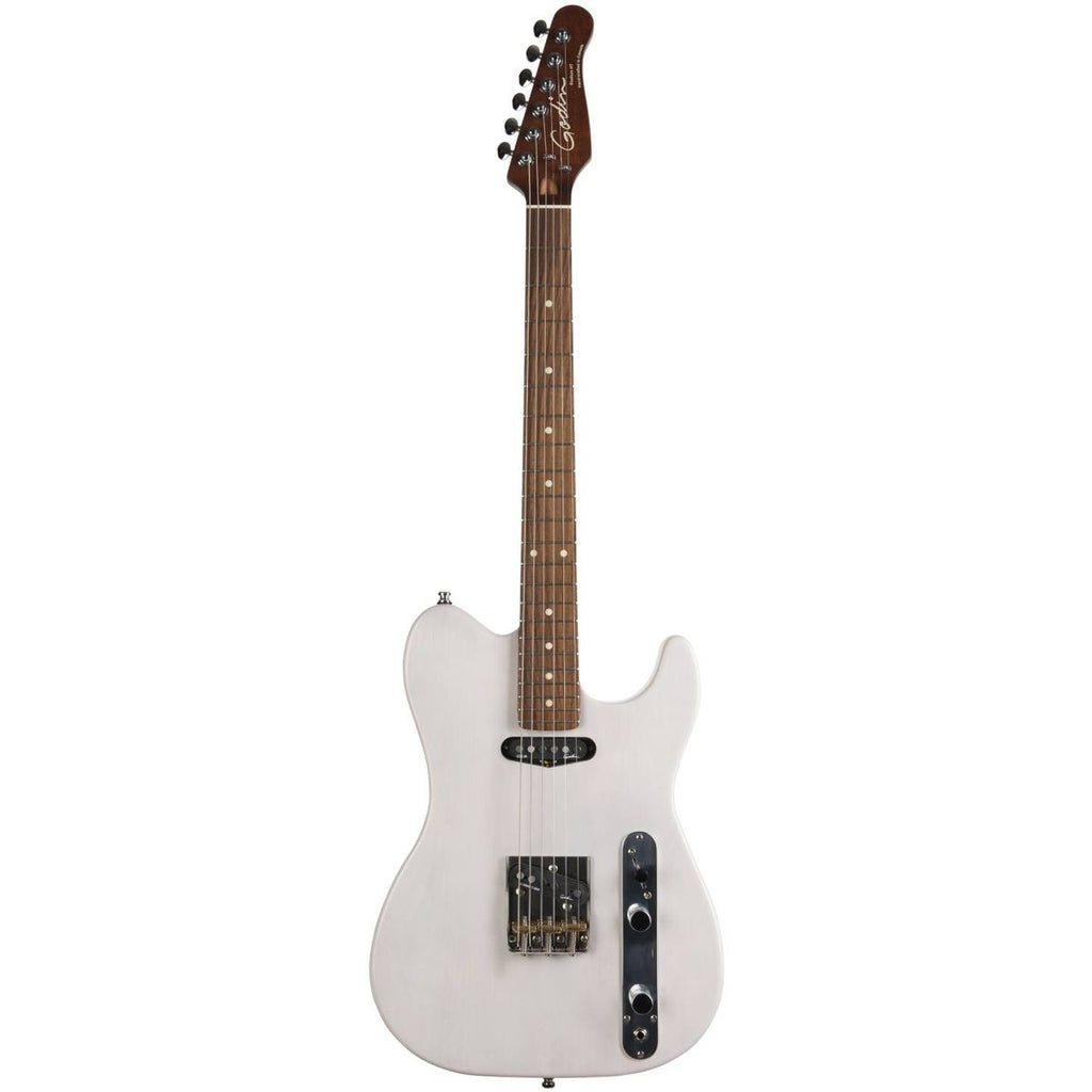 Godin Stadium HT Trans White RN w/ Bag – Westerhaven Muziek